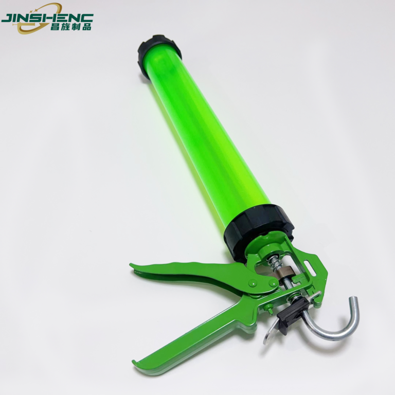 JS8623-A 16 inch 600ml heavy duty plastic silicone sealant gun caulking gun