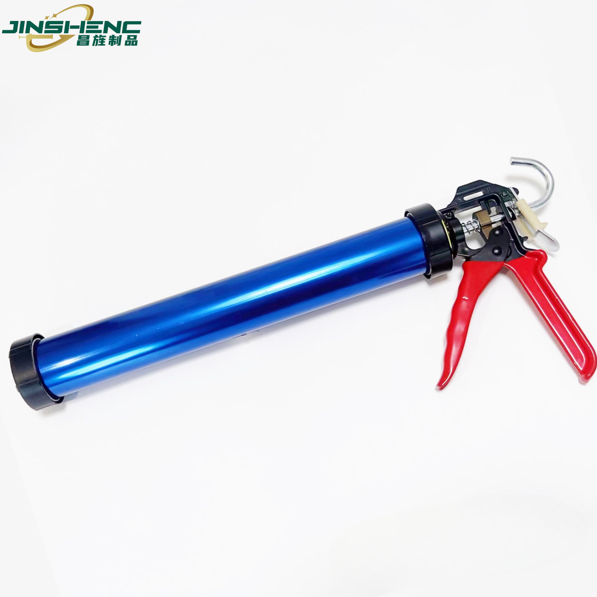 JS8608-B Heavy duty aluminum alloy caulking gun silicone sausage gun ...